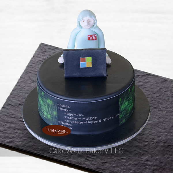 Programmer Theme cake