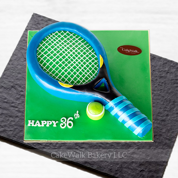 Tennis Theme Cake